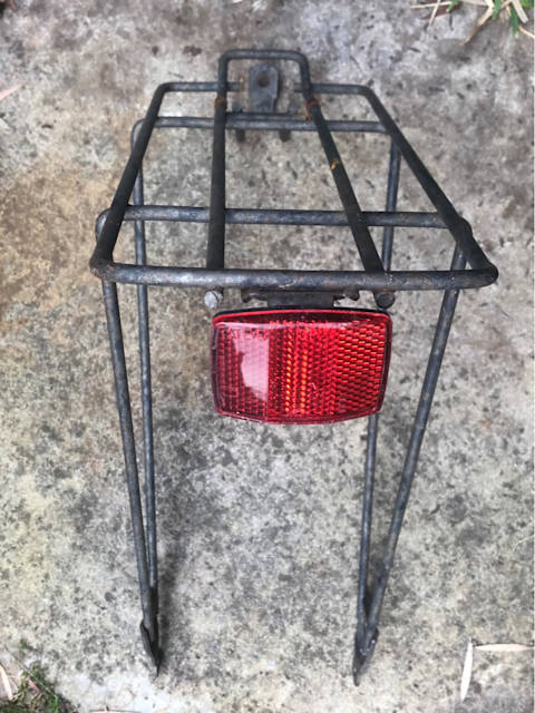 BICYCLE PACK RACK Vintage Steel 700c Bike Carry Rack - Bicycle Parts ...