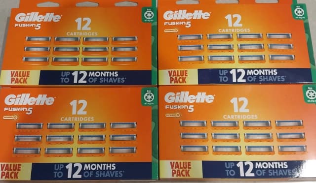 Gillette proglide and fusion 12 & 8 packs $40/$30 | Accessories ...