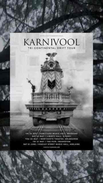 2 x tickets to Karnivool SOLD OUT show Wed 29 May - northcote theatre ...
