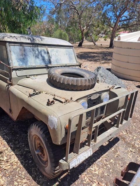 Land Rover series IIA SWB ex army | Other Parts & Accessories | Gumtree ...