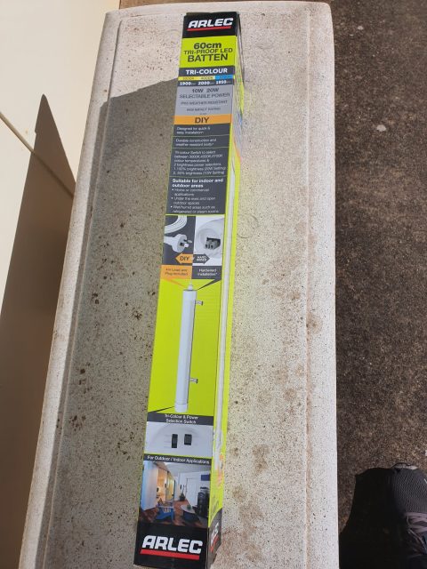 ARLEC 60cm TRI-PROOF LED BATTEN (light) - Outdoor Lighting in Wallaroo ...
