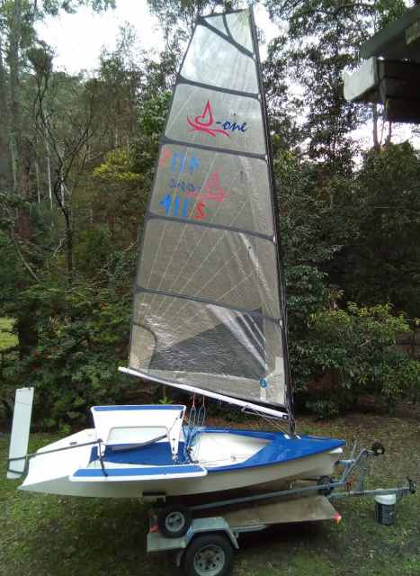 Devoti D-One 4.3m solo gennaker dinghy skiff RS100 alternative | Sail ...