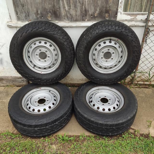 Ford Ranger 6x139.7 pcd wheels Falken wildpeak all terrain tyres ...