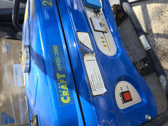 generator power craft apfgg 2000 - Power Tools in Gungahlin ACT ...