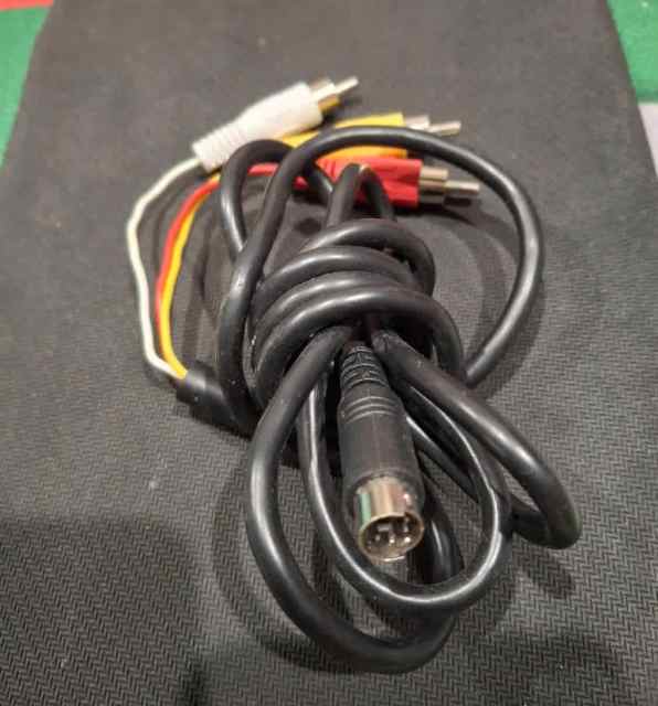 4 Pin S-Video to 3 RCA AV TV Male Cable Converter Adapter - TV ...