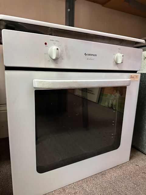 Simpson Electric Underbench Oven, 6 months warranty (stk: 24541 RM1 ...