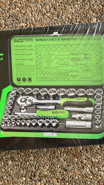Brand new Supatool premium 50 piece socket set - Hand Tools in North ...