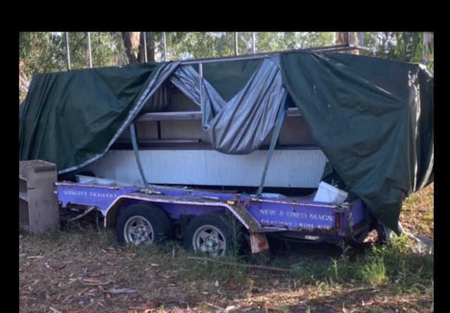 Old Speedway Tandem trailer, full rebuild years ago,needs restore ...