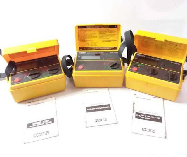Robin RCD Tester, PSC Loop Tester and Insulation Continuity Tester Kit ...