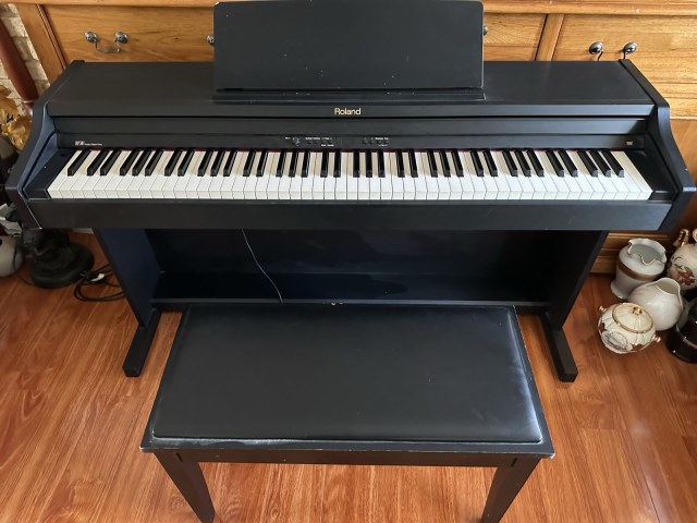 Roland RP301 full size weight keys digital piano with stool VGC $850 ...