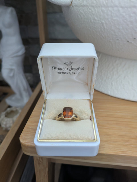 9ct Yellow Gold Citrine Ring Vintage - Women's Jewellery in Heritage ...