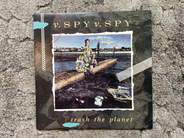 *SOLD* 12 inch vinyl record - V. Spy v. Spy - trash the planet - Collectables in East Gosford ...