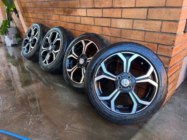 MG 4 Stud 16 Inch Alloy Wheels with Good Tyres *Delivery* | Wheels ...