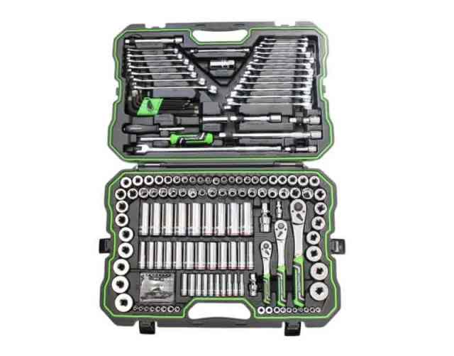 Toolpro-X Tool Kit 1/4 3/8 & 1/2 Drive Metric/Sae 228 Piece - Hand ...
