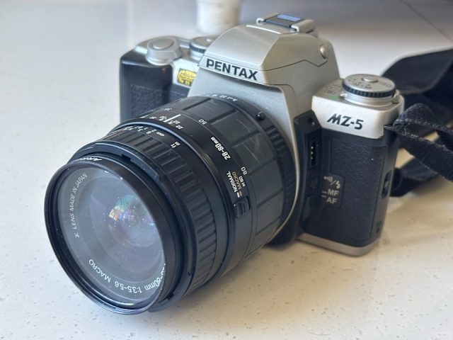 ~~PENTAX MZ-5 Film Camera & SIGMA ZOOM LENS* Vintage - Non Digital ...