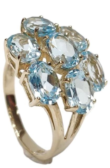 9ct Yellow Gold Ladies Ring Size O 1/2 000900275999 - Women's Jewellery ...