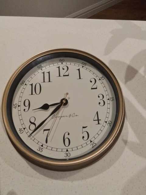 NEW COOPER & CO WALL CLOCK D-26cm - Clocks in Brighton East VIC ...