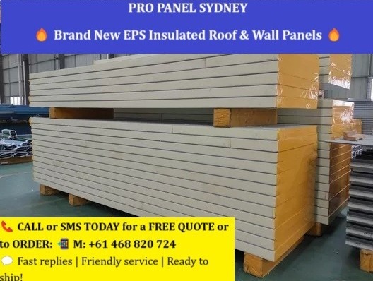 Coolroom Insulated EPS Wall panel -Brand New Panels!! - Building ...