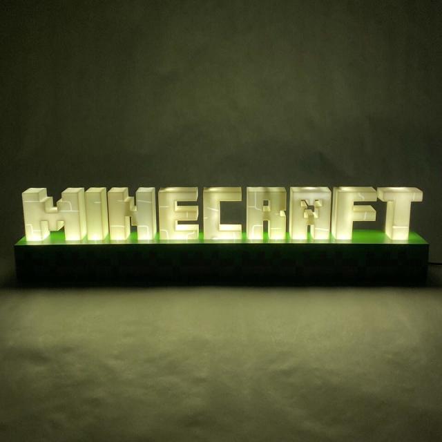 Minecraft Logo Light Brand New, Collectors Item, OFFICIAL MERCHANDISE ...