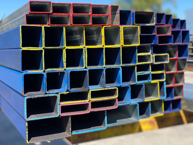 Painted Box SHS Steel Tube Square Box - Brand New - Building Materials ...
