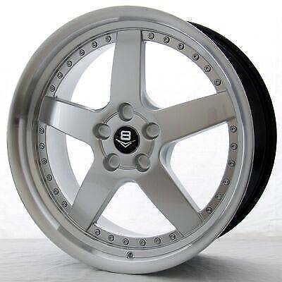20" Velocity Wheels V71 Hyper Silver Machined Lip Alloy Mag Wheels ...