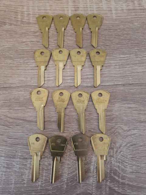 Ilco PZ1 Key Blank for PAPAIZ padlocks & filing cabinets x 16 ...