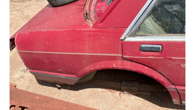 FORD FALCON XD XE XF SEDAN REAR QUARTER PANEL RUST REPAIR CUT SECTION ...