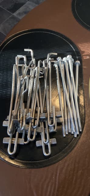 Genuine Holden Commodore VT VY VX Battery Clamp With Long Bolt | Engine ...