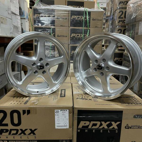 SET 4x 20 inch SILVER WALKINSHAW WHEELS SUIT COMMODORE VX VY VZ VE VF ...