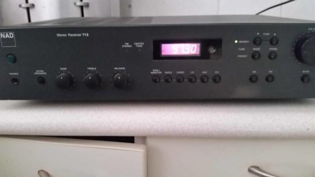 Vintage Audiophile Analogue Stereo Receiver NAD 712 - Radios ...