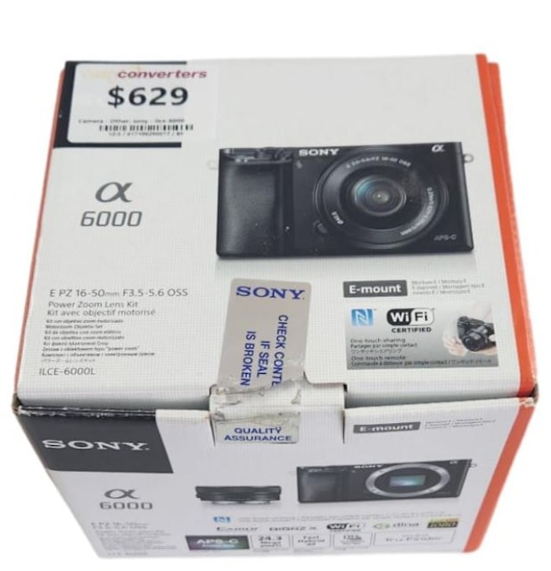 Digital Camera SONY ilce-6000 0Y0DHV 017100260017 - Digital Compact ...