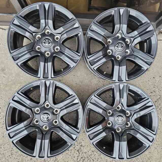4x 17 Genuine Hilux GR Oem Wheels Suit Hilux Prado Fortuner- 17x7.5 6 ...