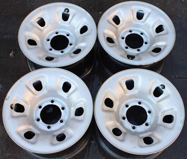 16 inch Genuine NISSAN PATROL GU 6 STUD STEEL WHEELS | Wheels, Tyres ...