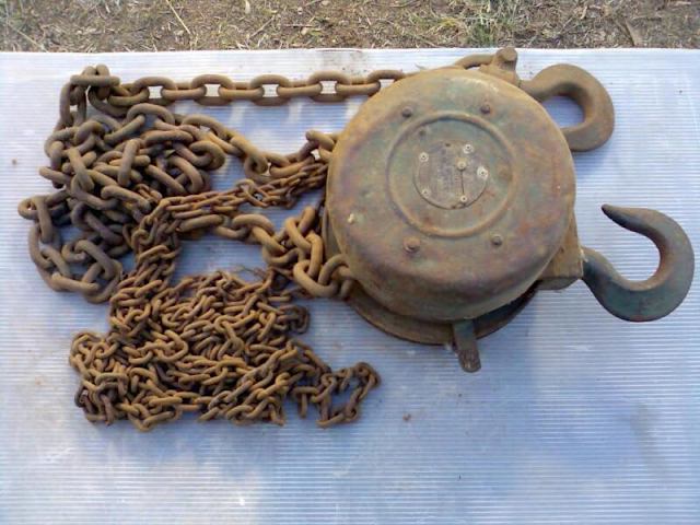 2 TON YALE CHAIN BLOCK | Collectables | Gumtree Australia Forbes Area ...
