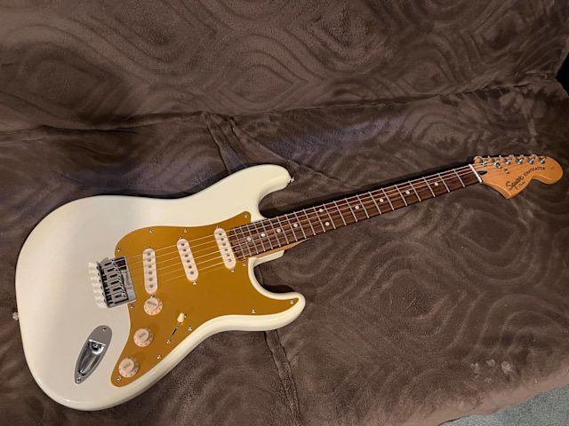 Fender Squier Stratocaster Hardtail Partscaster Electric Guitar ...