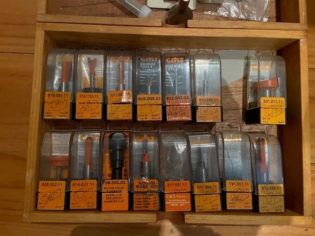NEW & AS NEW CMT & TORQUATA ROUTER BITS - Power Tools in Brunswick West ...