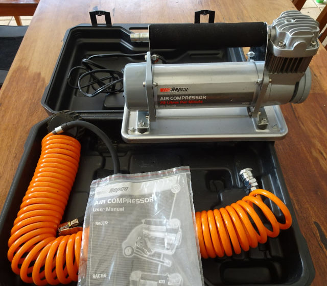 Repco 12v Heavy Duty Air Compressor Single Cylinder 150psi - Other ...