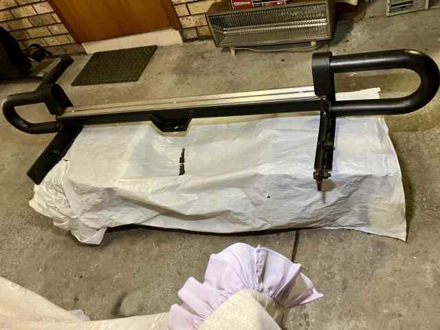 Toyota, Hi-Ace, Tow Bar, Camper van , Rear Step Bar, Heavy Duty Steel ...