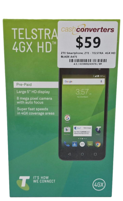 ZTE Telstra Mobile Phone - Blade A475 (243676) - Android Phones in ...