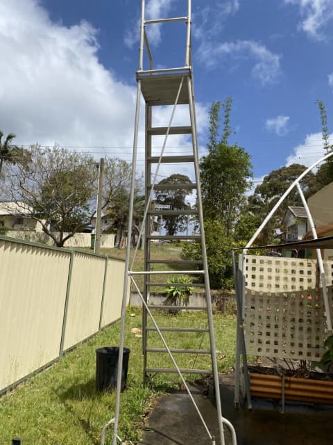 Aluminium platform ladder 4 m high | Ladders & Scaffolding | Gumtree ...