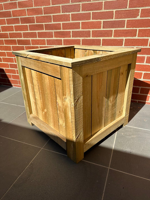 Jumbo Solid Treated Pine Planter Box - Pots & Garden Beds in Reservoir ...