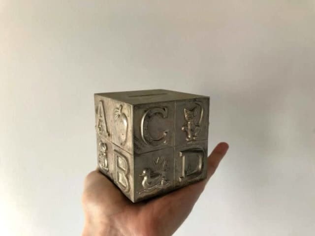Silver Plated Money Box Cube | Miscellaneous Goods | Gumtree Australia ...