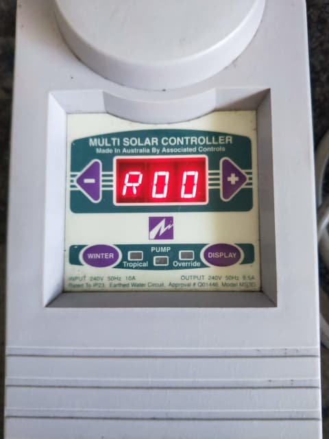Solar Controller for Pool and Spa Heating Pumps Ascon Multi-Solar MS3D ...