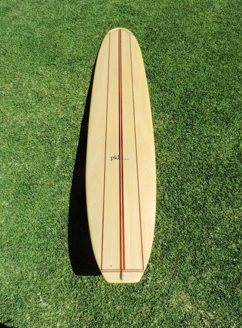 9ft6ins Full Timber Frame Surfboard / Longboard - Surfing in Tweed ...