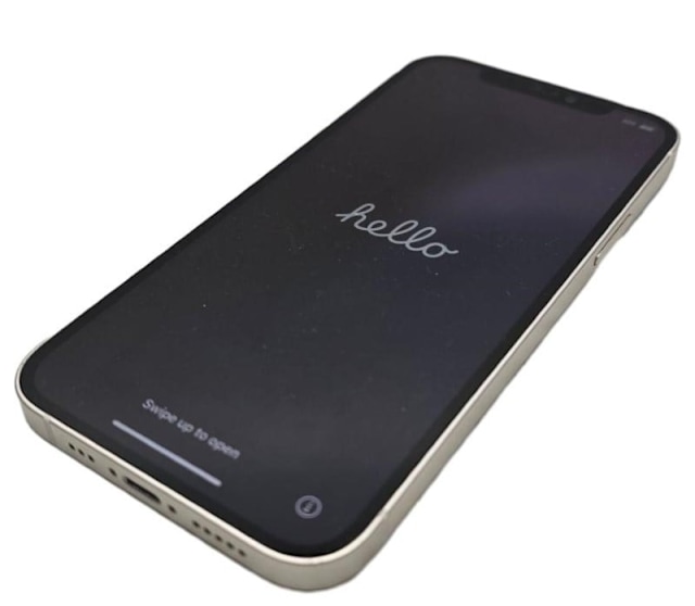 Apple iPhone 12 100% Bat Apple iPhone 12 64GB - White Mgj63x/A 64GB Wh ...