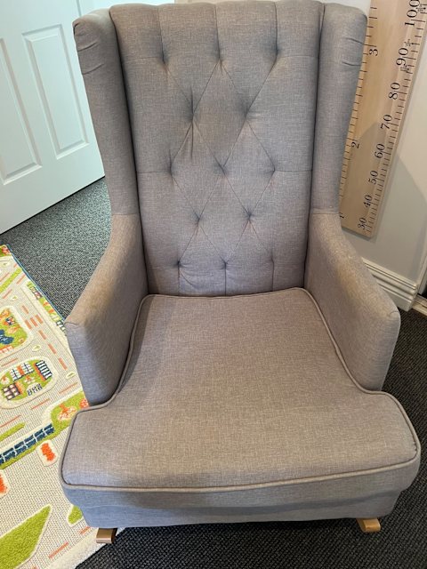 Grey nursing/ rocking chair - Feeding in Alexandria NSW | Gumtree Australia