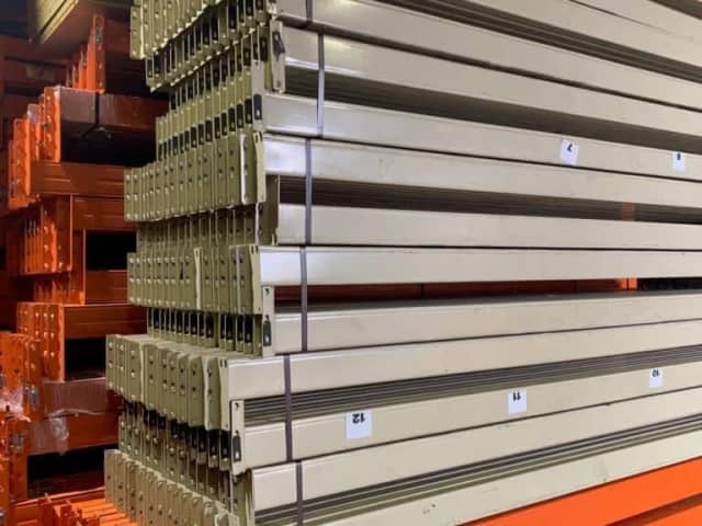 Used Acrow Pallet Racking Beams 1650mm x 100mm | Sheds & Storage ...