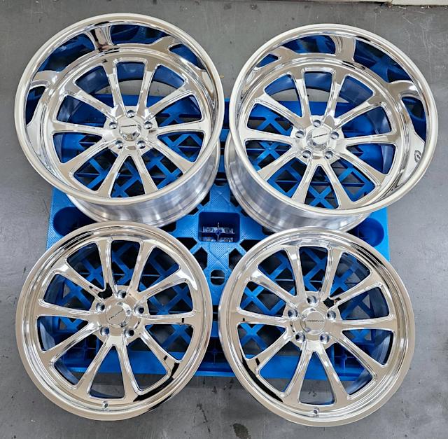 SHOWWHEELS Billet Wheels For Holden HQ HZ Chevy Camaro Chevelle 20s 22 ...