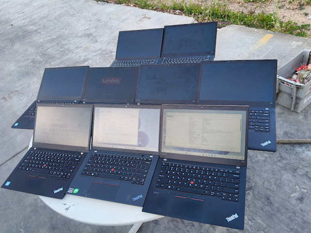 Must pick up today ! Bulk lot of 2-4 yr old Lenovo laptops core i5 and ...