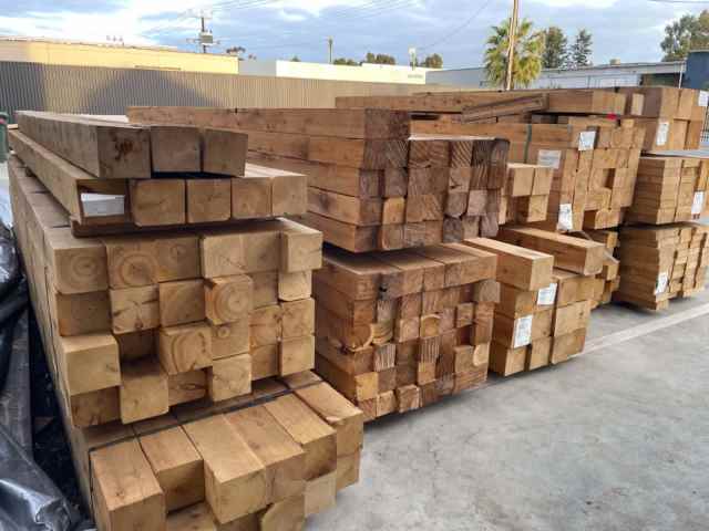 200x200/150x150/125x125/100x100mm Cypress Pine Posts. - Building ...